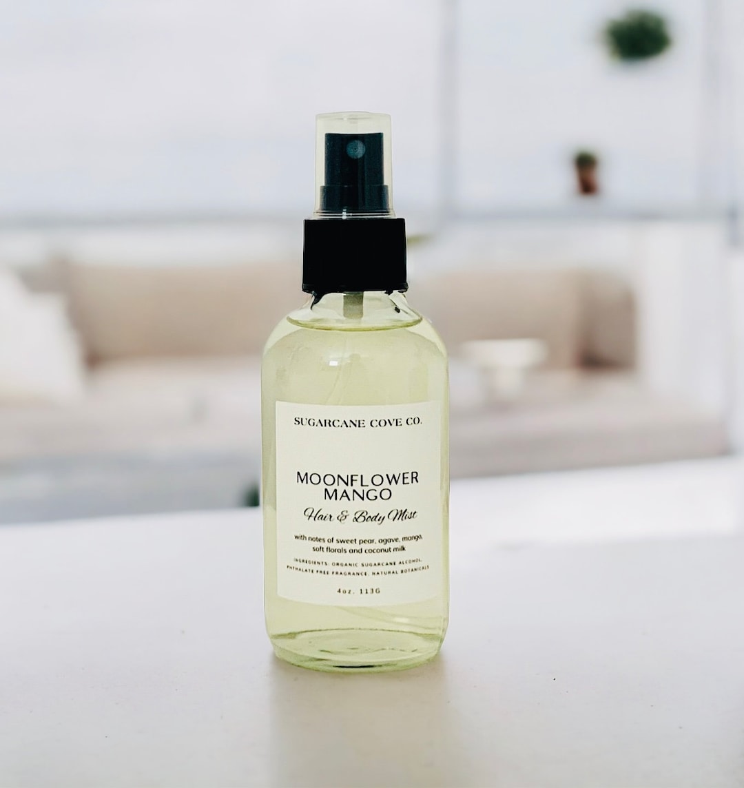 Organic Aromatherapy Hair & Body Mist: Natural Fragrance Spray - Etsy