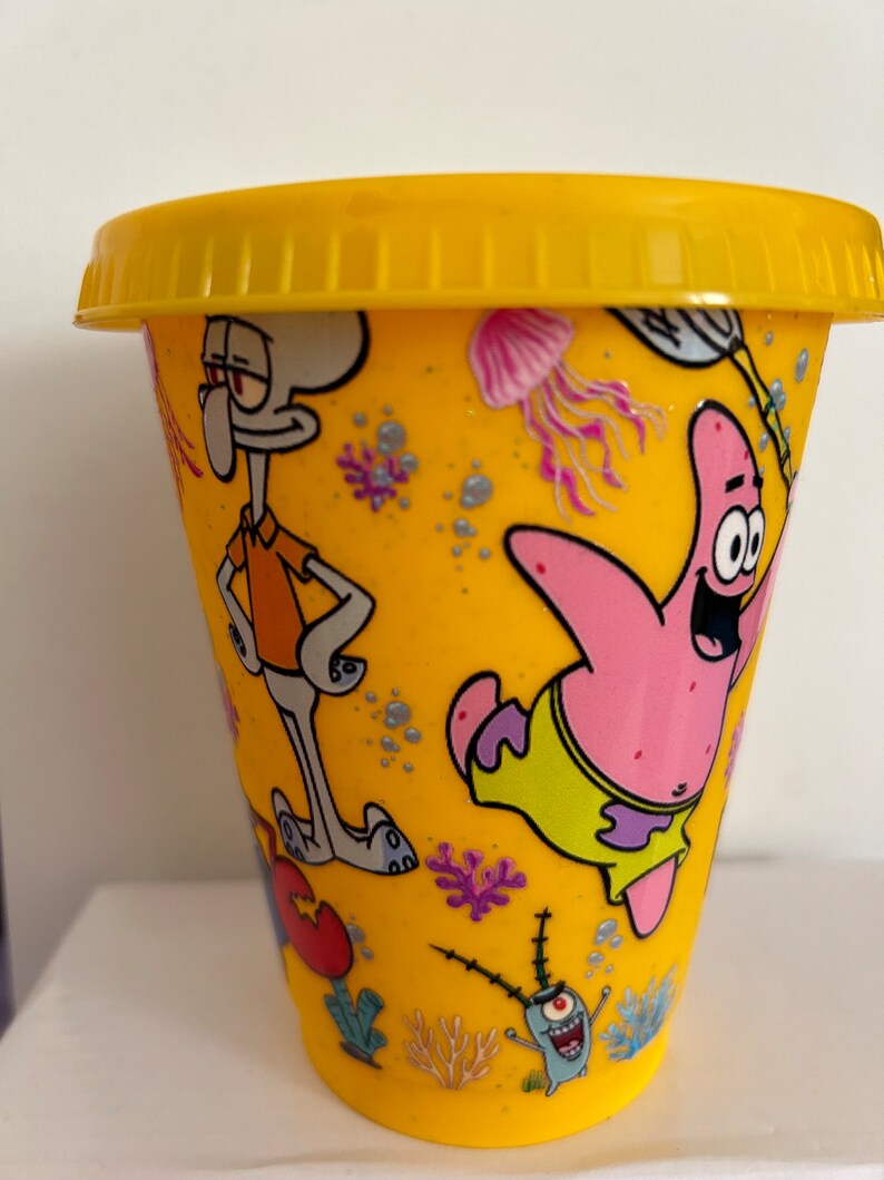 Spongebob 16oz Plastic Cup - Etsy