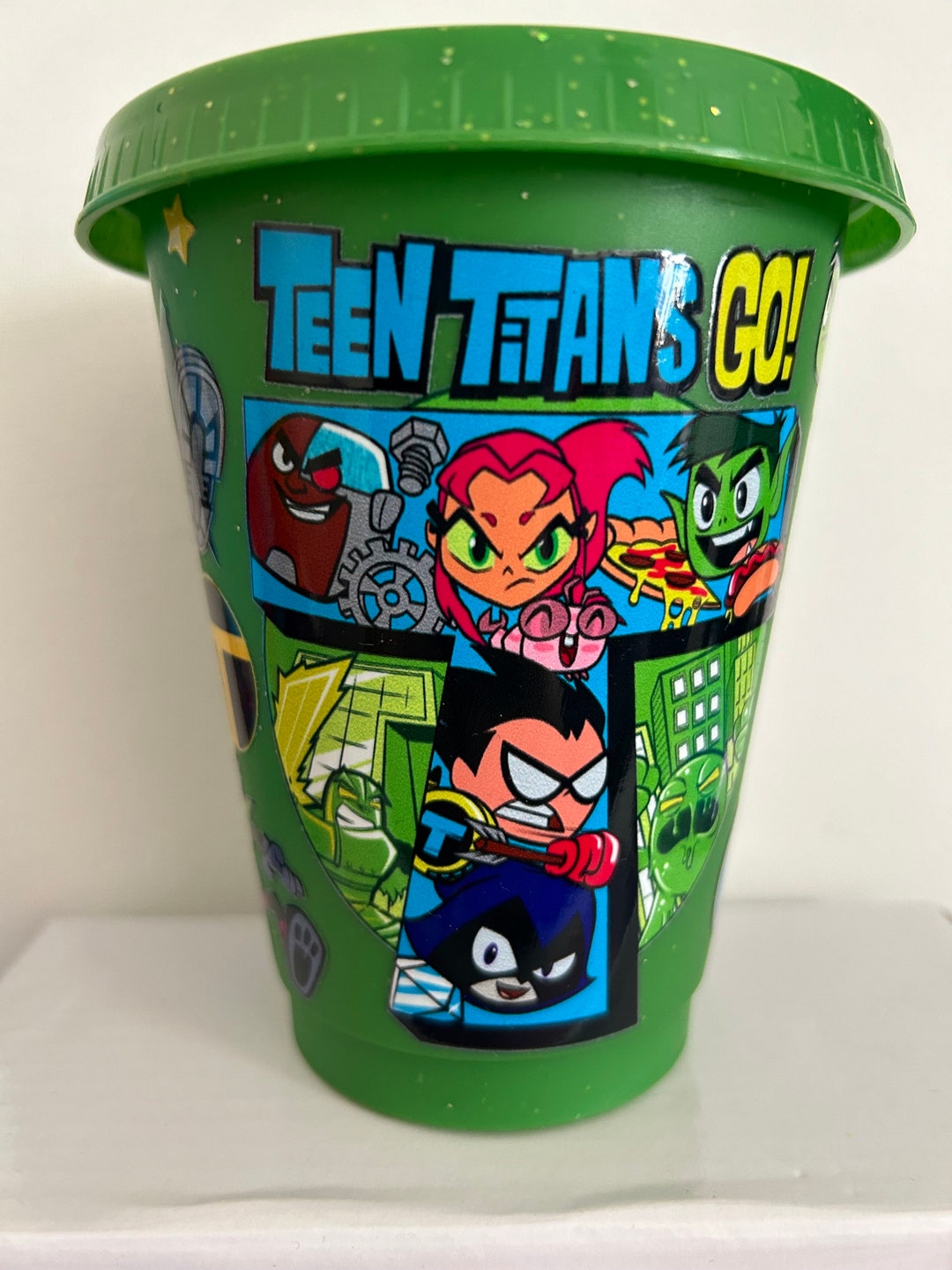 Teen Titans 16oz Plastic Cup - Etsy