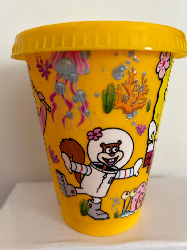 Spongebob 16oz Plastic Cup - Etsy