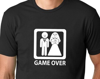 Game Over Wedding Shirt - Etsy