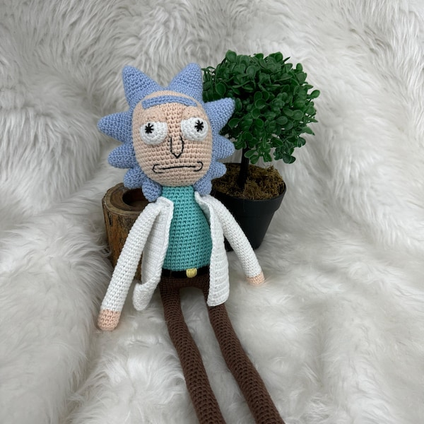 Crochet Patterns Rick and Morty - Etsy