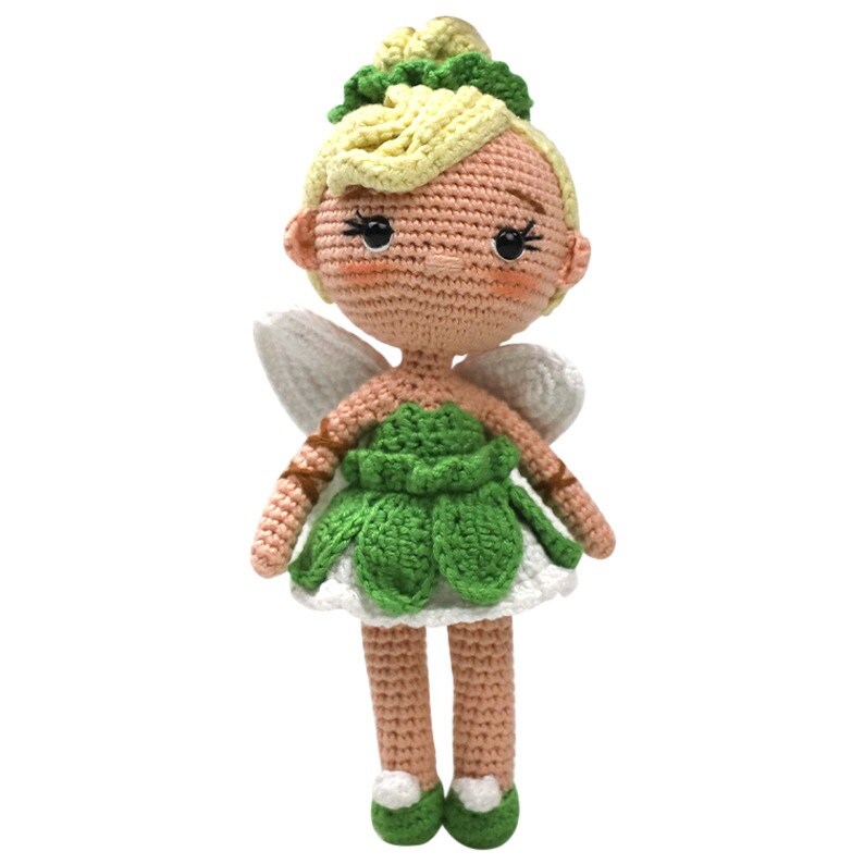 Peter Pan Tinker Bell Captain Hook Crochet Amigurumi Doll, Plush Gift ...