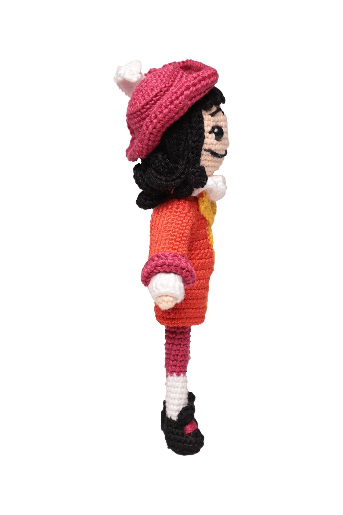 Captain Hook Crochet Amigurumi Toy Doll, Cartoon Movie Plush Accessory ...