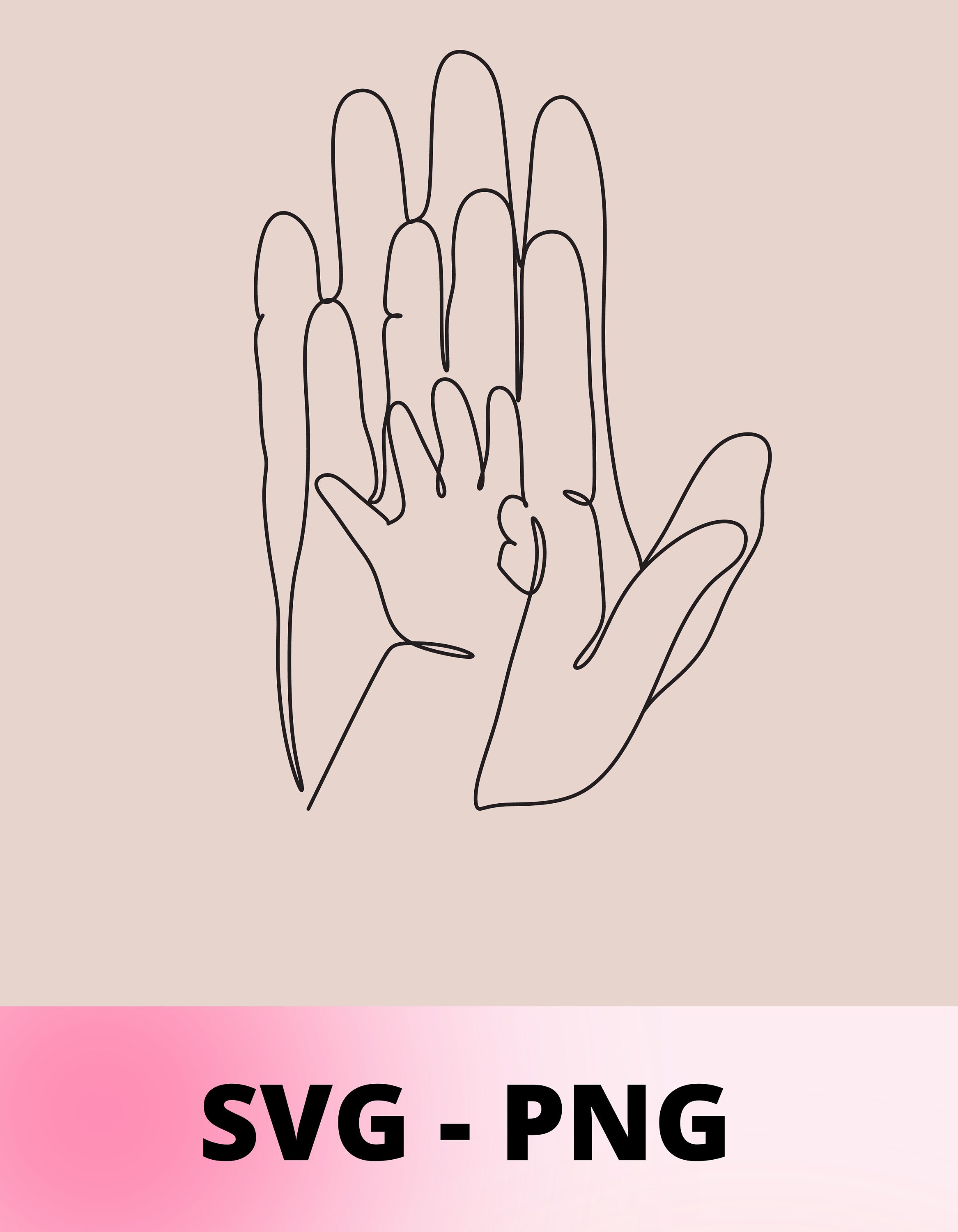Family, Line Art, SVG, PNG, Digital, Print - Etsy