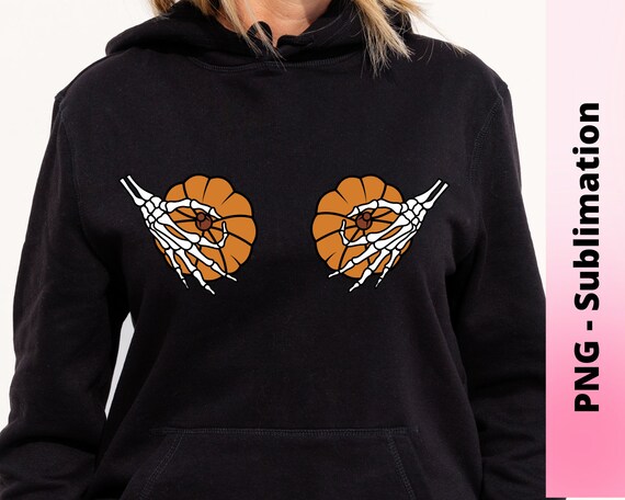 Pumpkin funny Skeleton Hands PNG for Sublimation and Print - Etsy