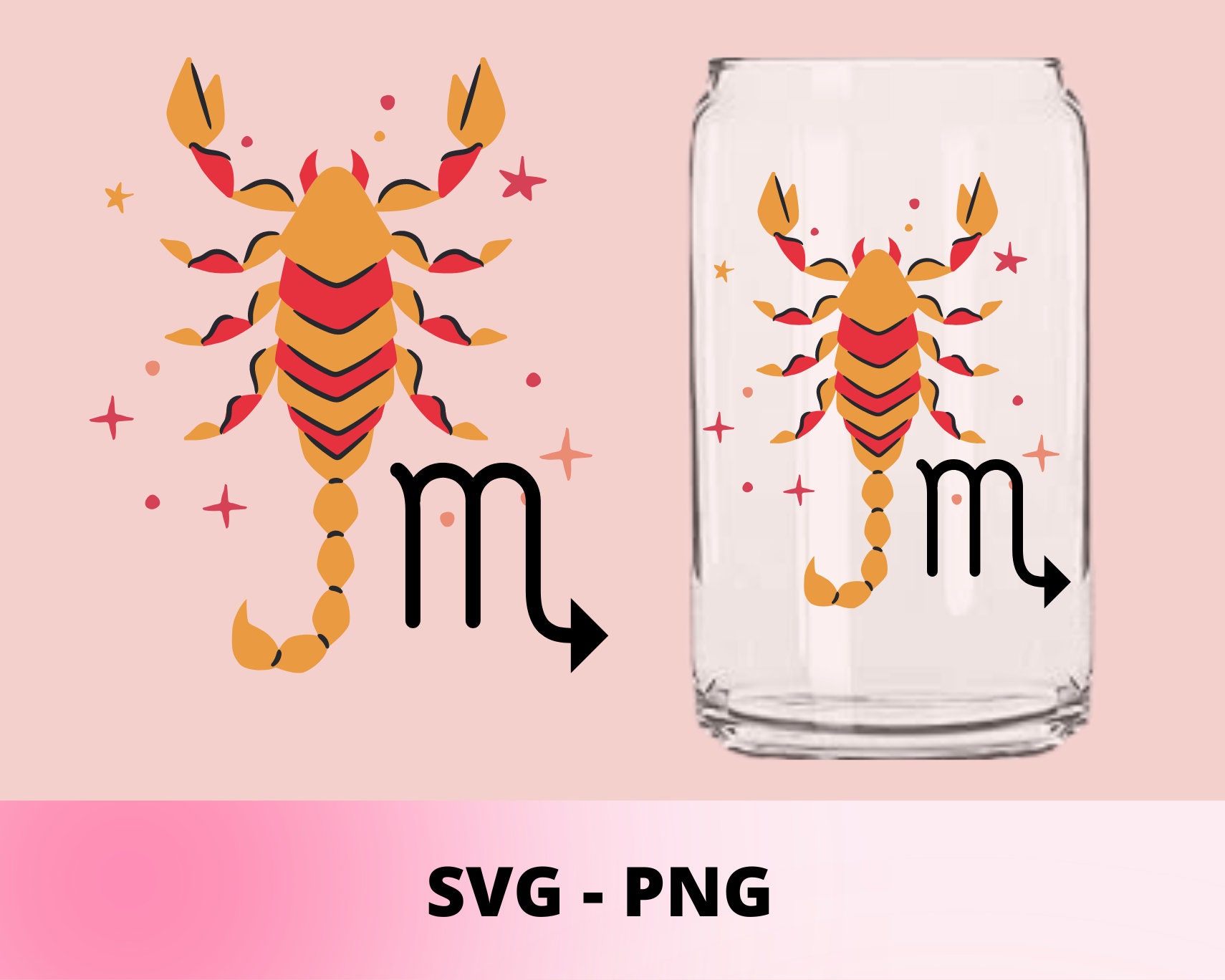 Zodiac Scorpio SVG, PNG, Digital Print - Etsy
