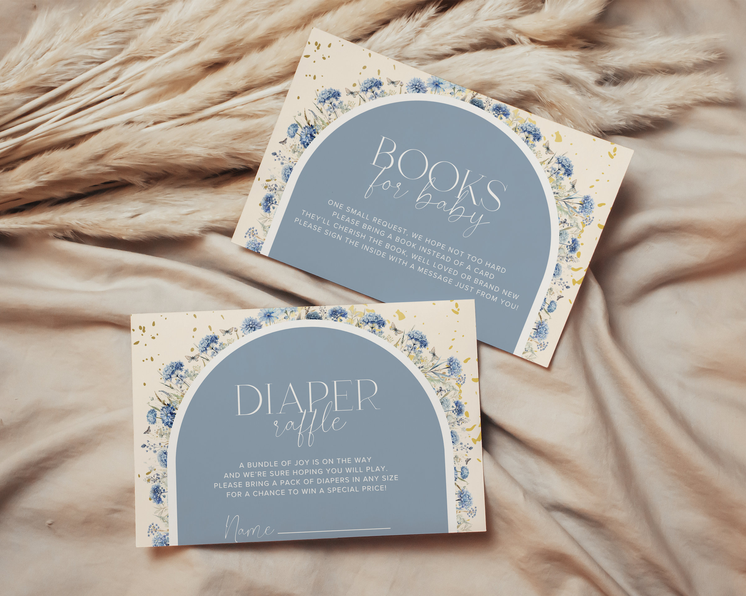 Baby in Bloom Invitation Bundle, Boy Baby in Bloom Baby Shower, Baby in ...