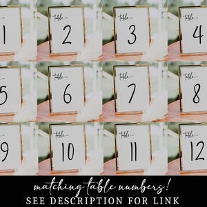 5x7 Alphabetical Seating Chart Template, Table Seating Cards Printable ...