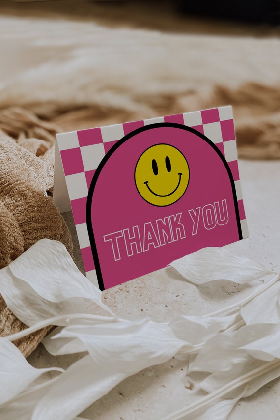 Thank You Pink Smiley