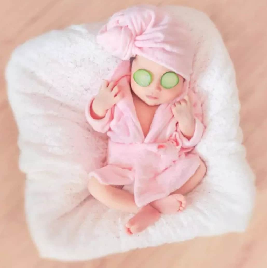 3pc Baby Bathrobe Set - Etsy