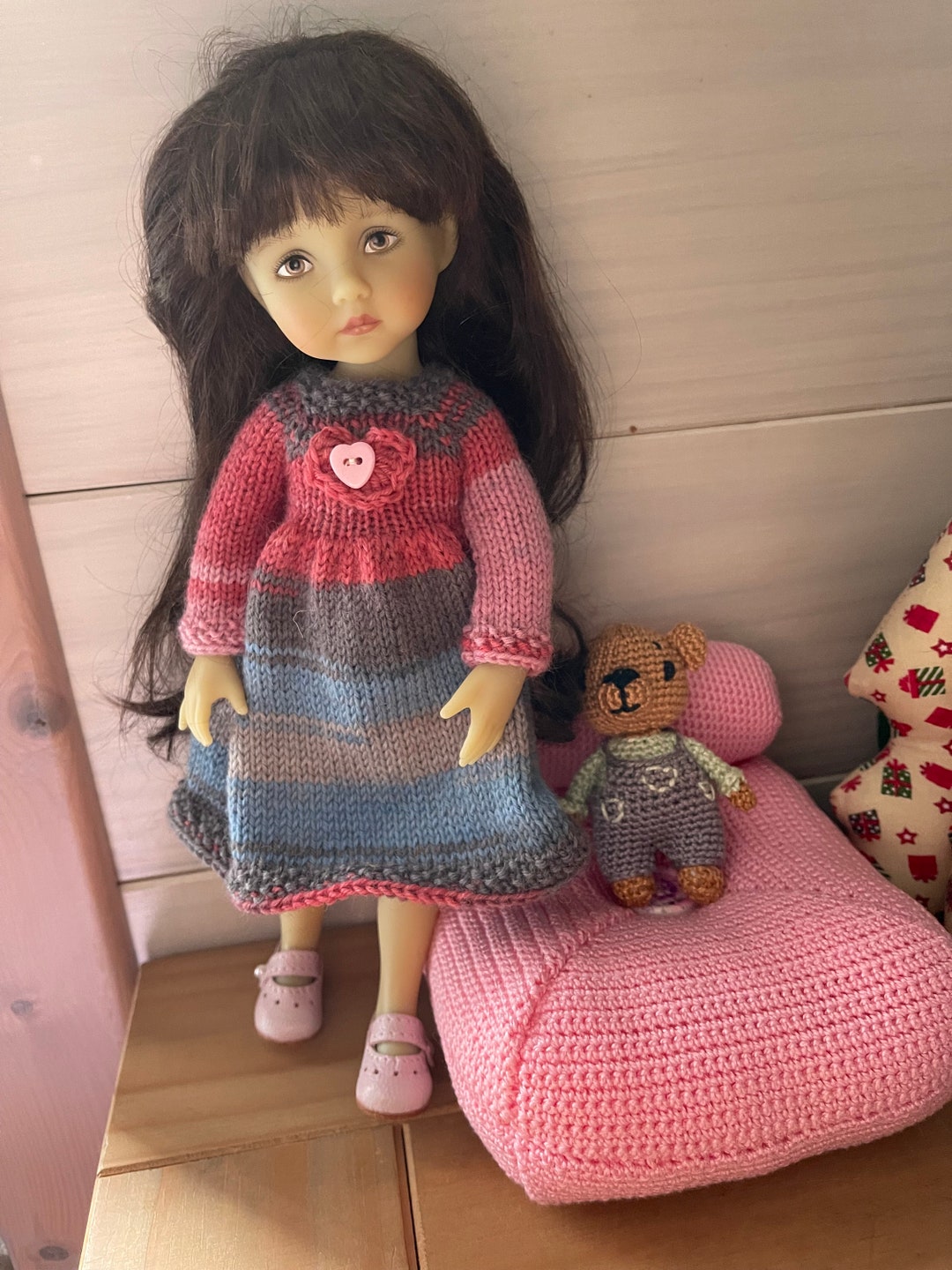 Tutorial/knitting Pattern for Boneka Dolls by Dianne Effner 25 Cm ...