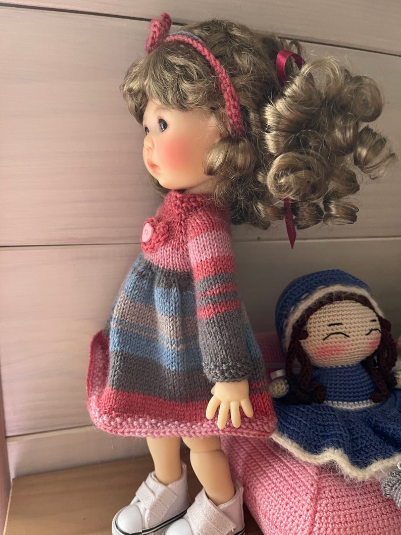 Tutorial/knitting Pattern for Meadow Dumplings Dolls 28 Cm, Long ...