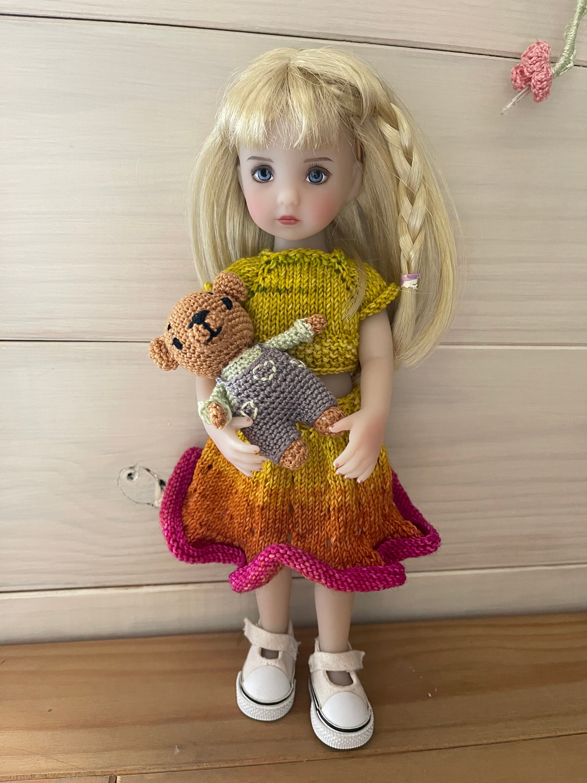 Tutorial/knitting Pattern for Li'l Dreamer Dolls by Dianna Effner, 28 ...