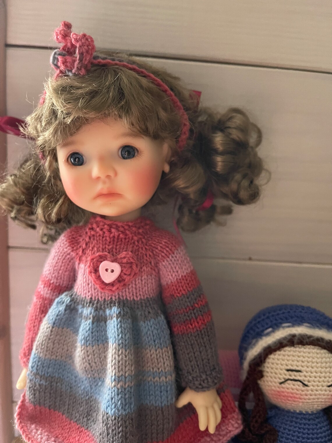 Tutorial/knitting Pattern for Meadow Dumplings Dolls 28 Cm, Long ...