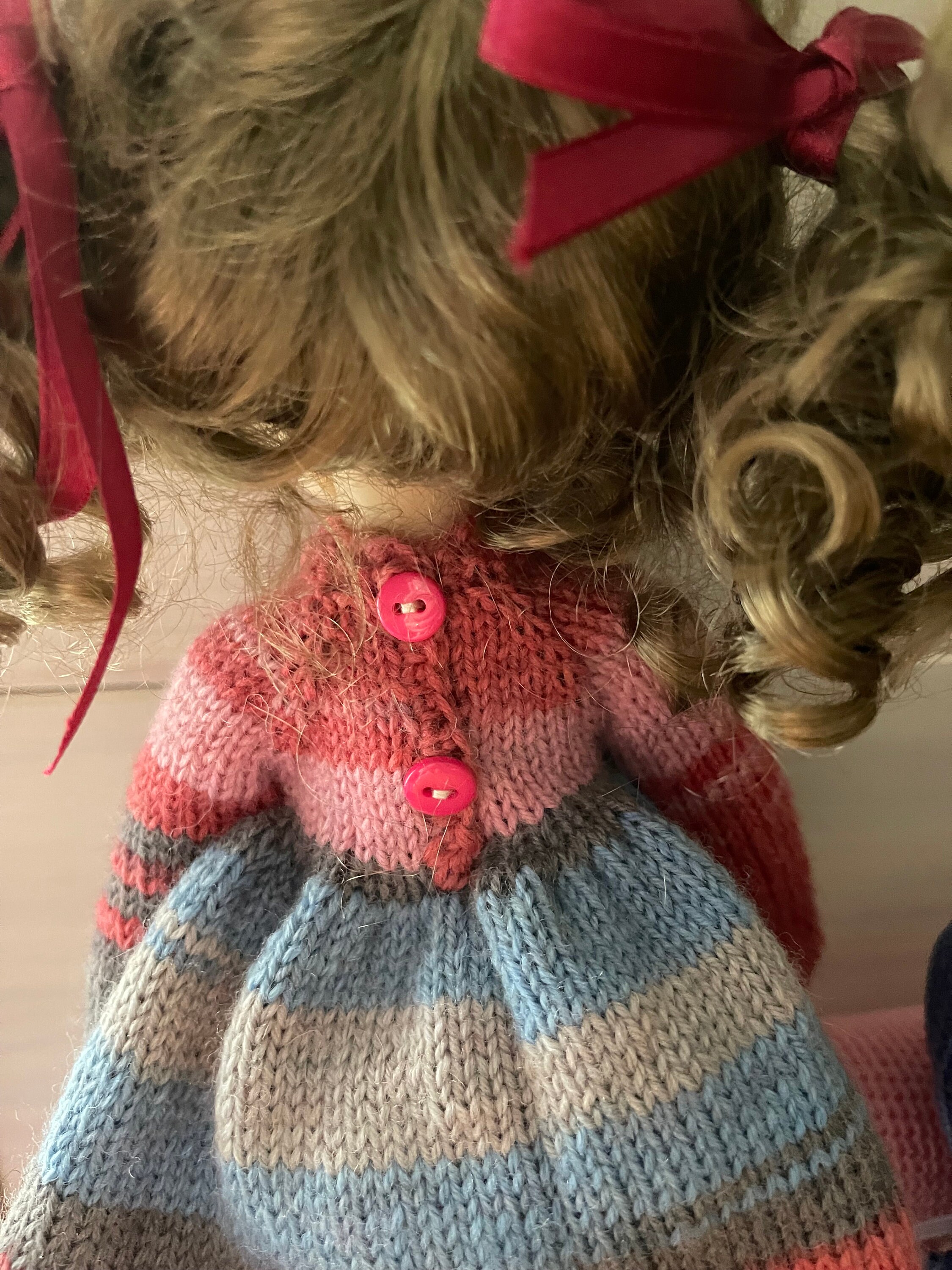 Tutorial/knitting Pattern for Meadow Dumplings Dolls 28 Cm, Long ...
