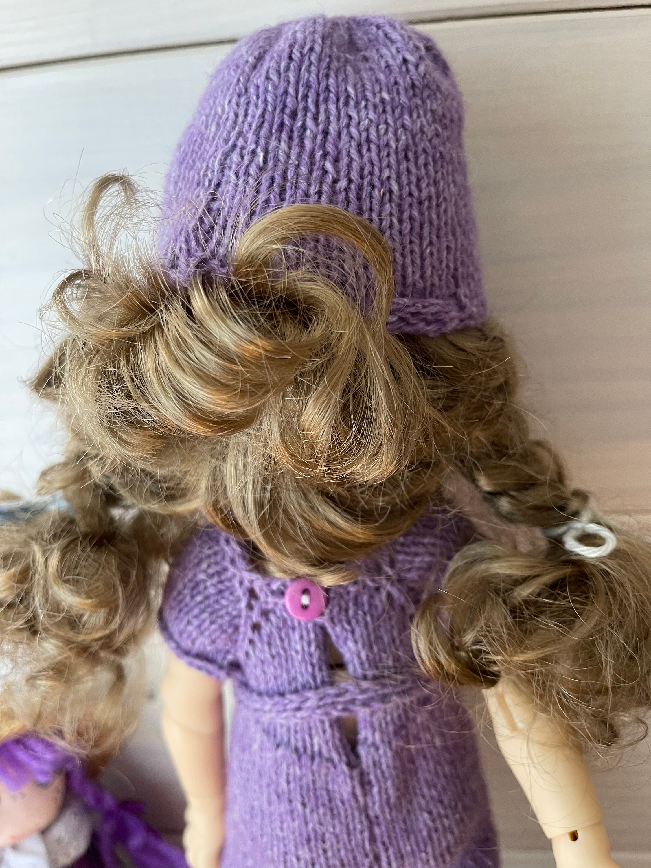 Tutorial/knitting Pattern for Meadow Dumplings Dolls 28 Cm, Jumpsuit ...