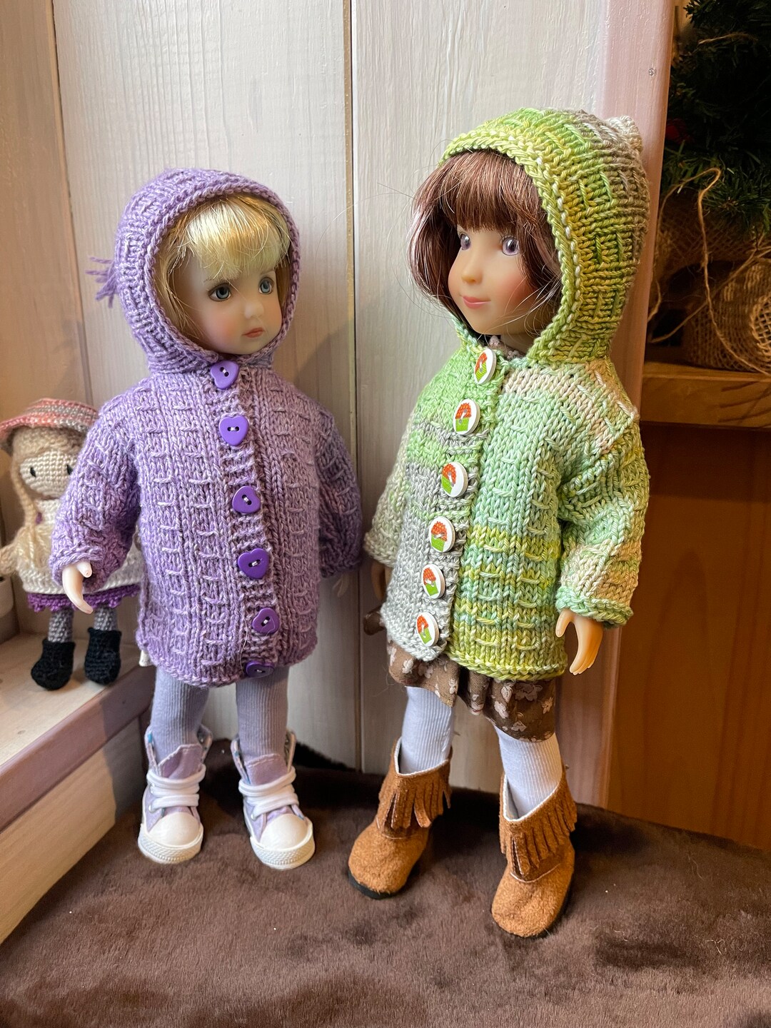 Tutorials/knitting Pattern Li'l Dreamer Dolls by Dianna Effner 28 Cm ...