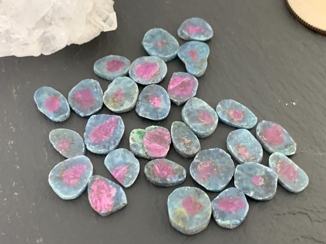 Watermelon Ruby 8mm Long Slice/w113-3 - Etsy