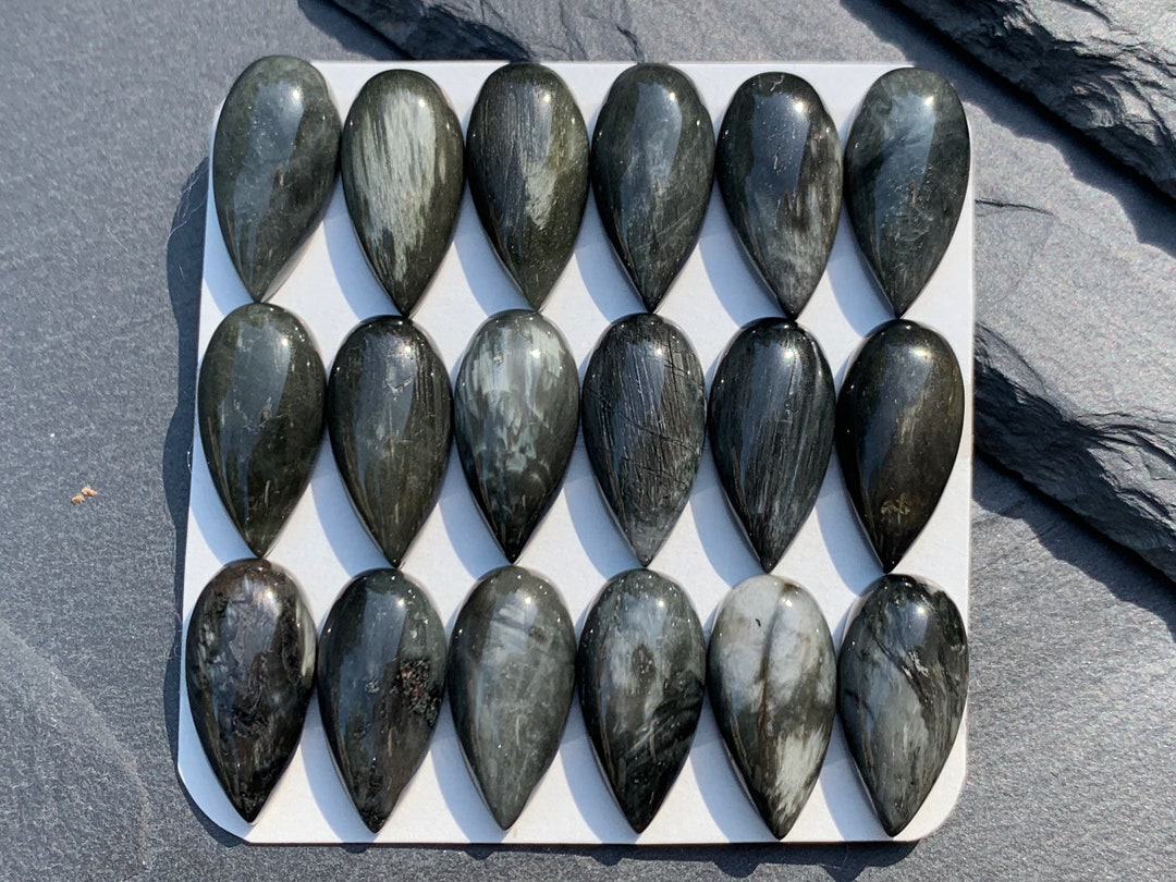 Eagle Eye Pear 10x20mm Cabochon - Etsy