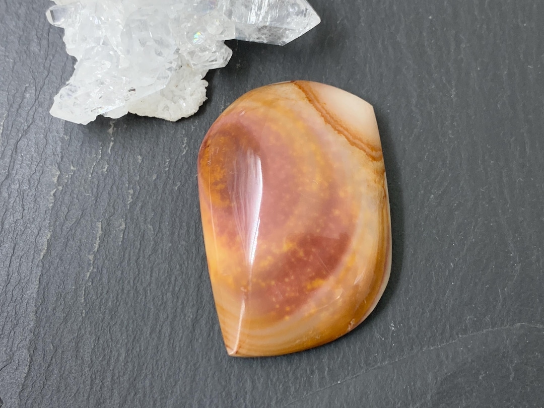 Jasper Cabochon 44x34x1mm - Free Form Cabochon - Etsy
