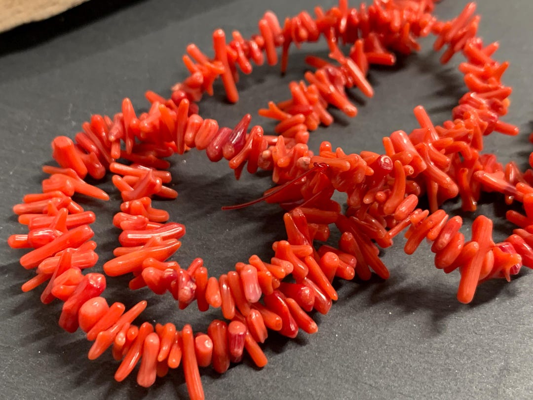 Coral Beads - 5-15mm Long Beads - Etsy