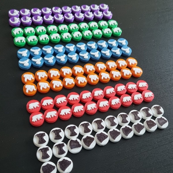 Ark Nova Animal Tokens - Etsy