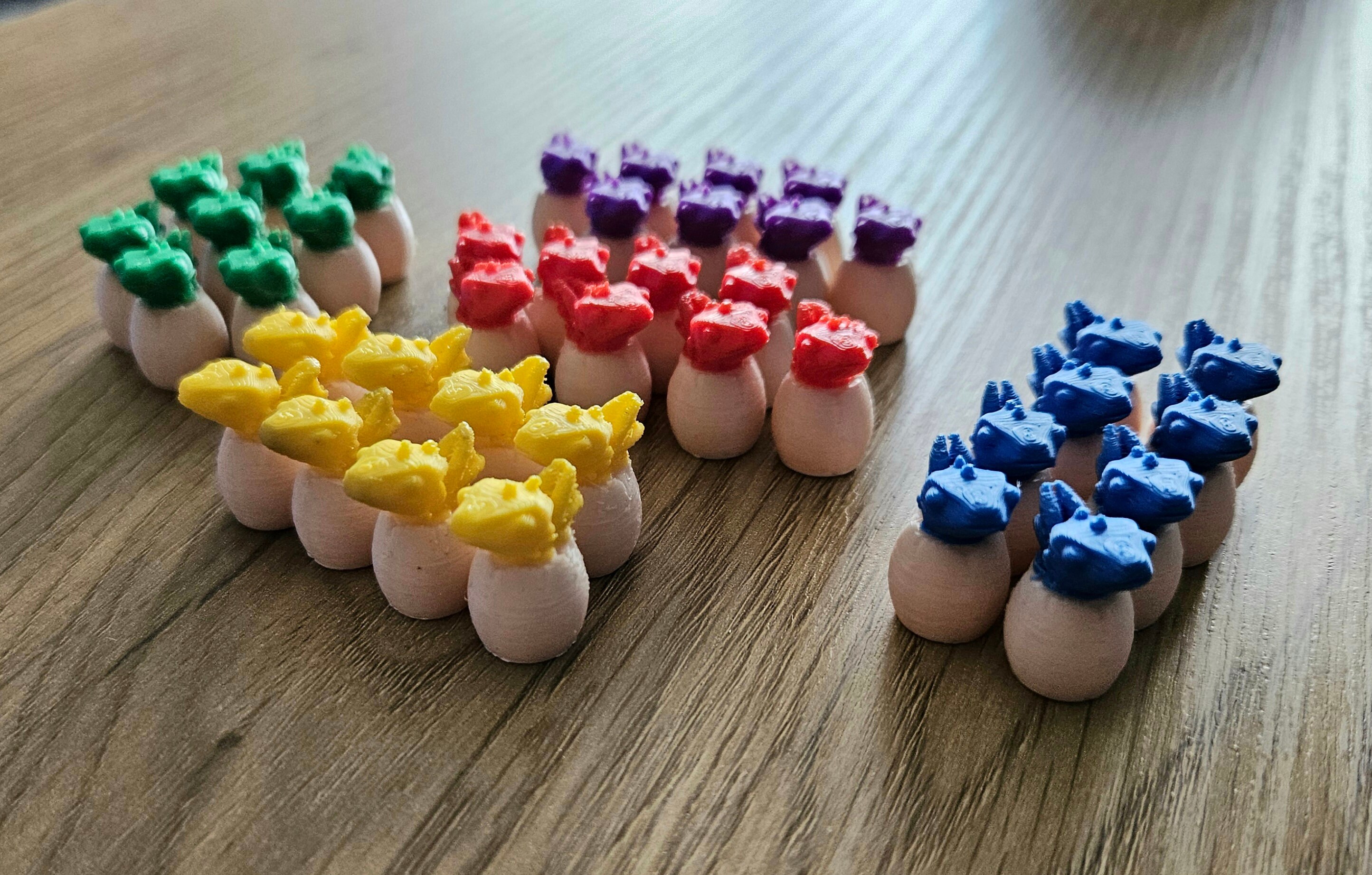 Wyrmspan Dragon Egg Marker Tokens Board Game - Etsy