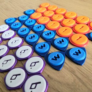 Point Tokens From the Vale of Eternity Tokens Board Game - Etsy