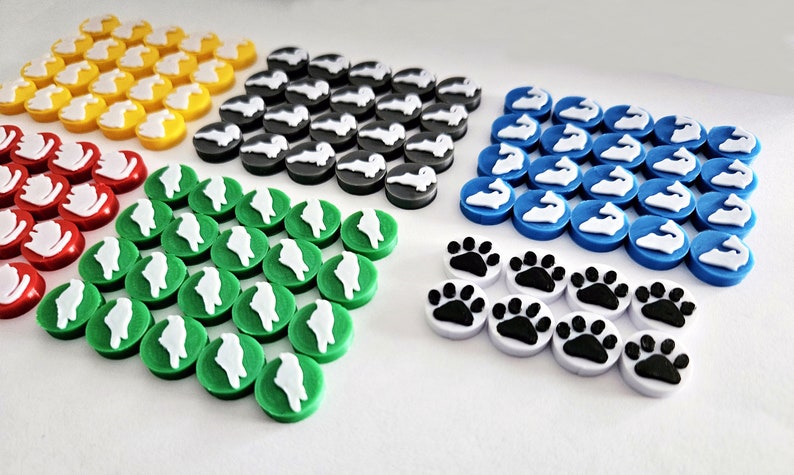 Upgraded Animal Tokens From the Harmonies Board Game - Etsy