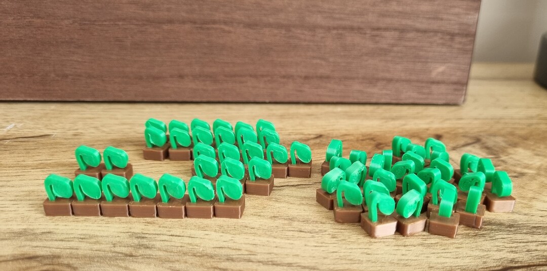 Germ Sprout Tokens Earth Tokens Board Game - Etsy