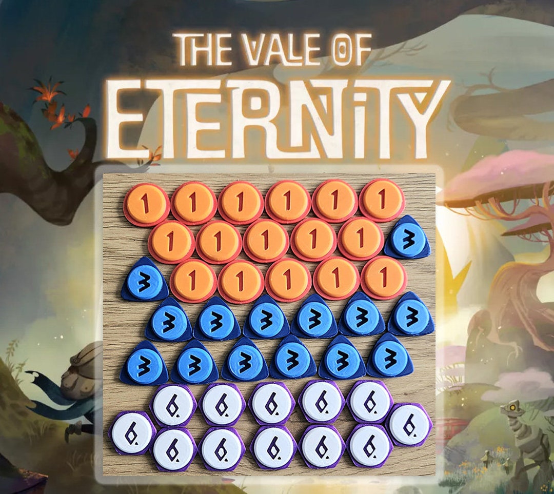 Point Tokens From the Vale of Eternity Tokens Board Game - Etsy