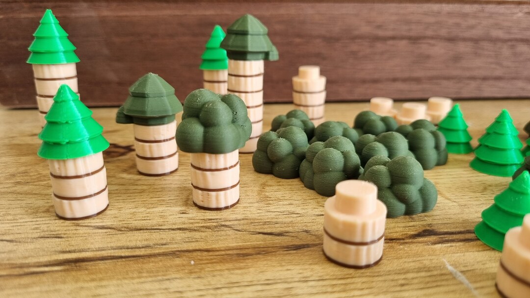 Jetons Earth Tokens Board Game - Etsy