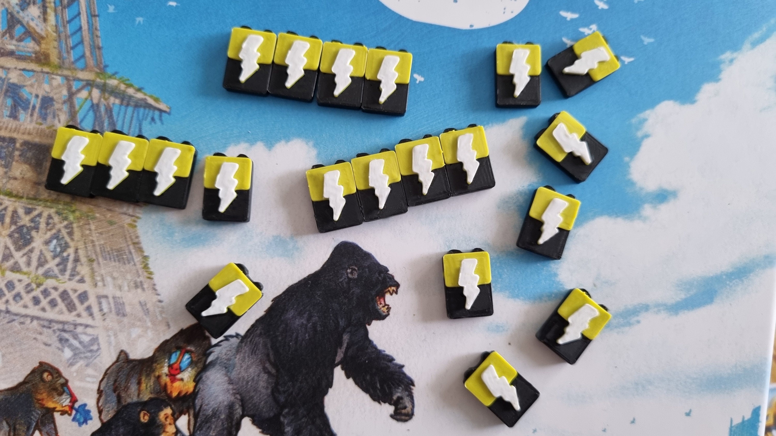 Battery Tokens After Us Token Board Game - Etsy