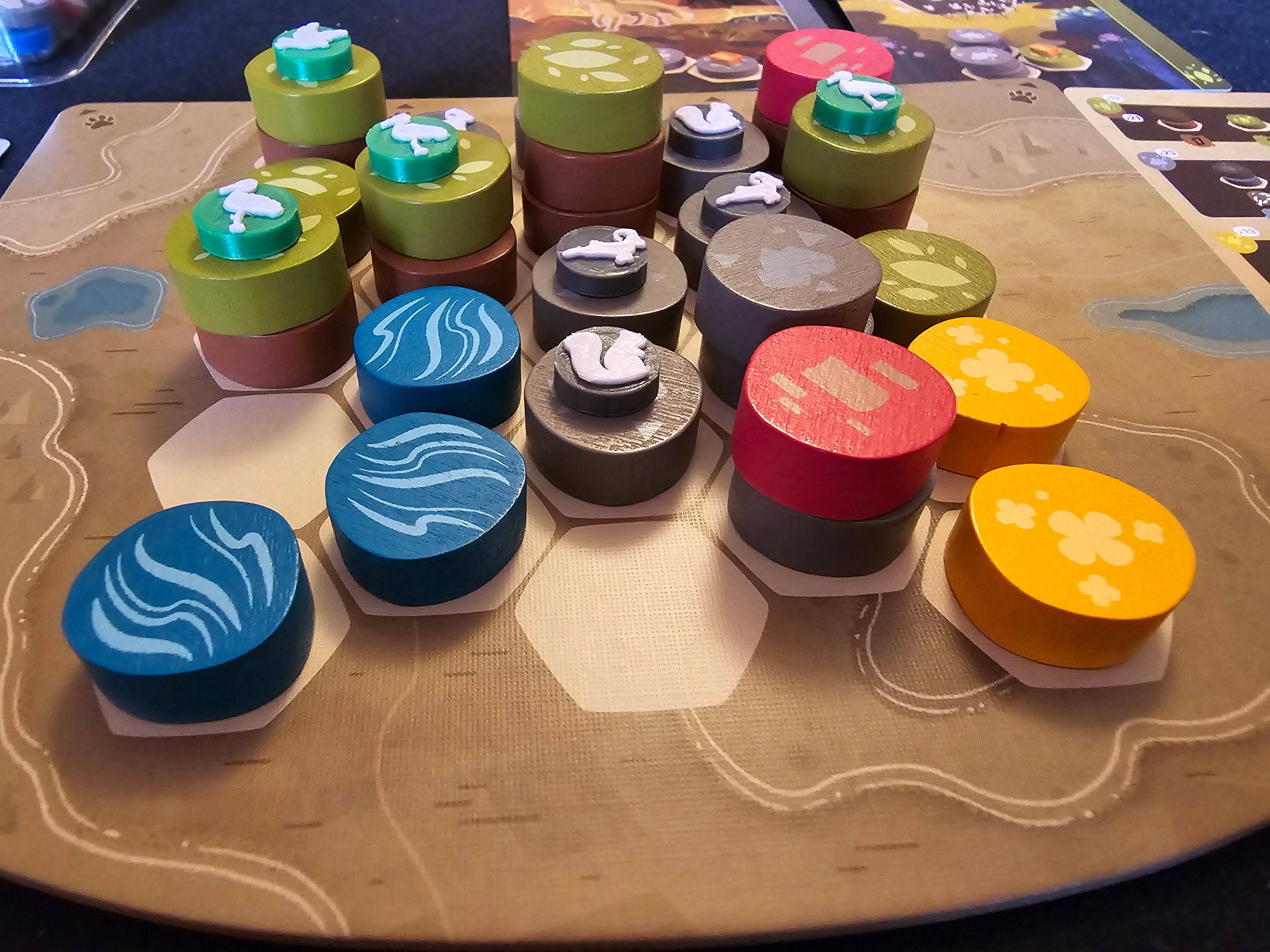 Upgraded animal tokens from the Harmonies board game - Etsy 日本