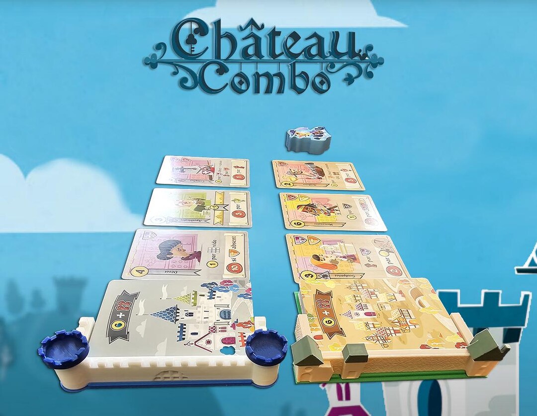 Castle Combo Board Game Card Holder Upgrade - Etsy