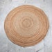 Jute Round Rug Natural Jute Rug Handmade Braided Rug Round Area Rug ...