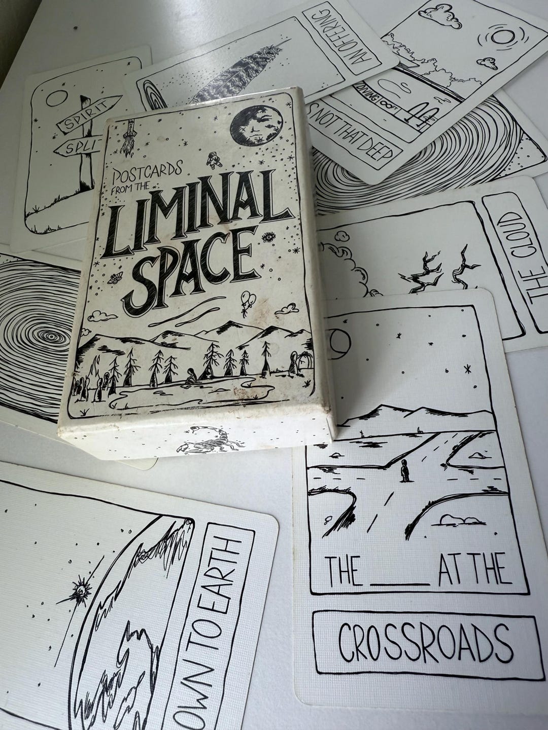 Postcards From the Liminal Space Oracle Card Reading - Etsy