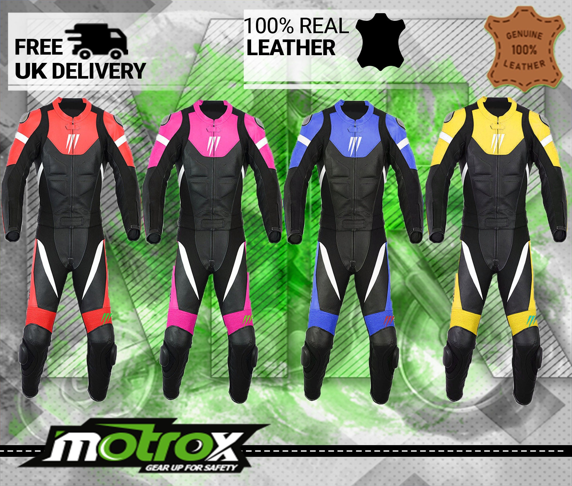 Lady Biker Leather Suit Riding Moto Cowhide Girl Bikers Suit Ladies ...