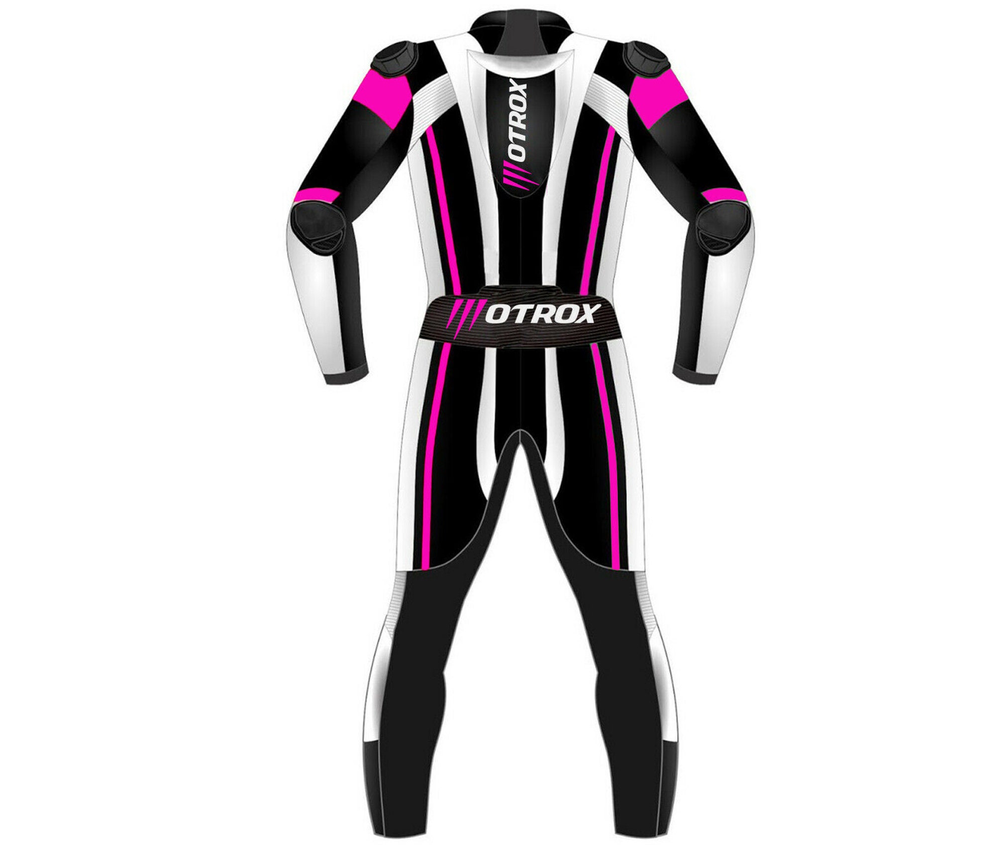 Womens Biker Suit Womens Leather Racing Suit Moto Style Ladies CE ...