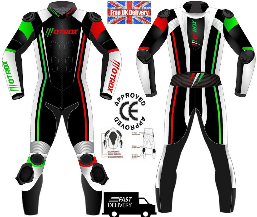 Motrox Motorbike Racing Leather Suit for Motorcycle Ride CE Approved - Etsy