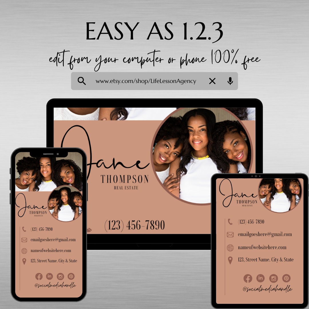 Digital Business Card | Modern Digital Business Card | Custom Digital ...