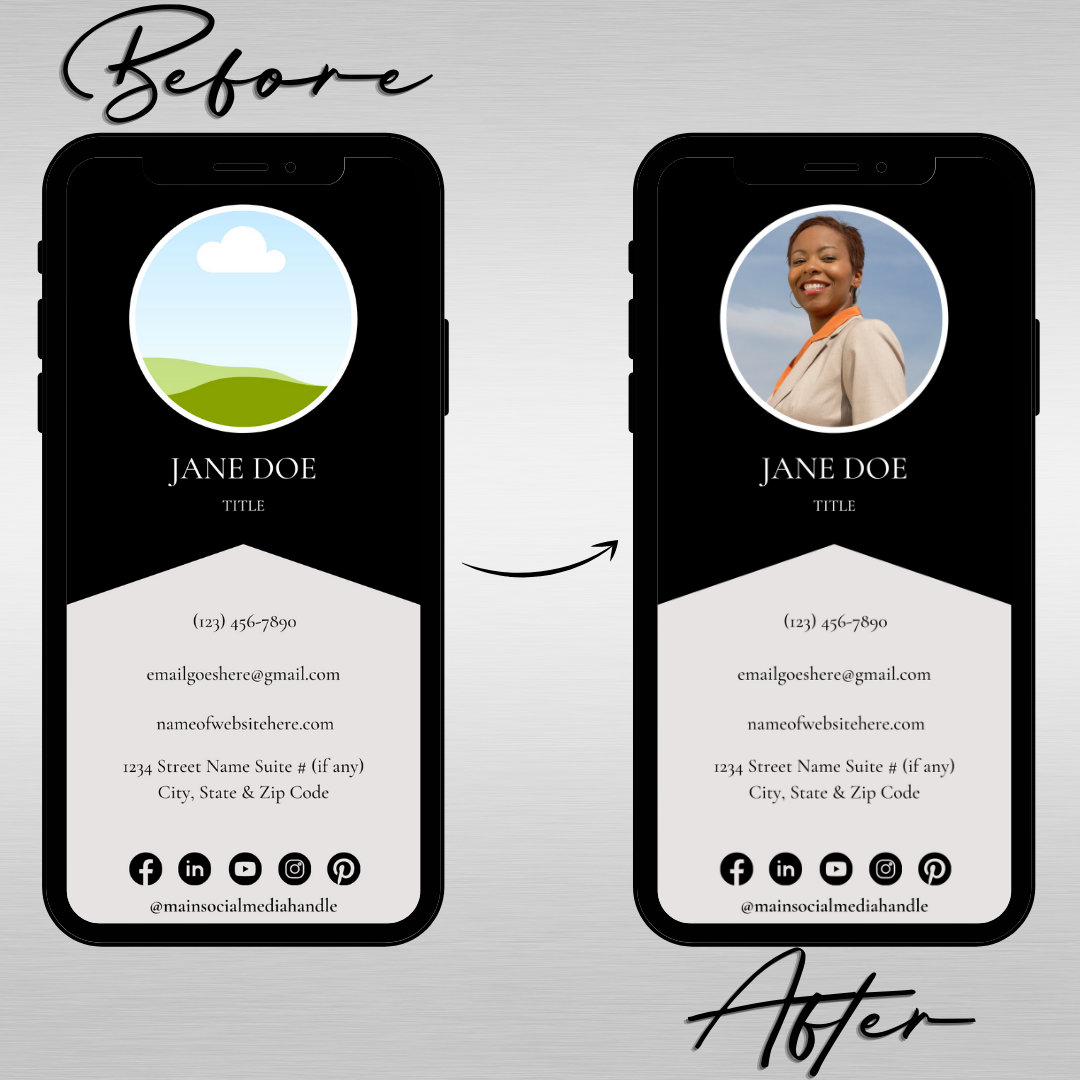 Digital Business Card | Modern Digital Business Card | Custom Digital ...