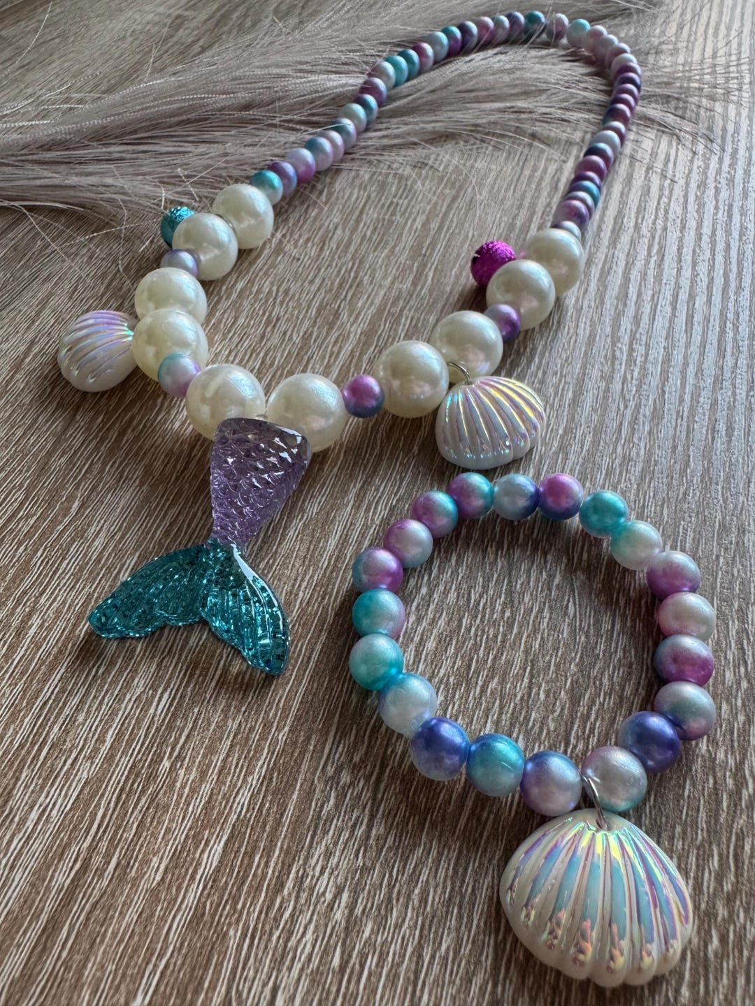 DIY Children's Mermaid Jewelry Set - Etsy