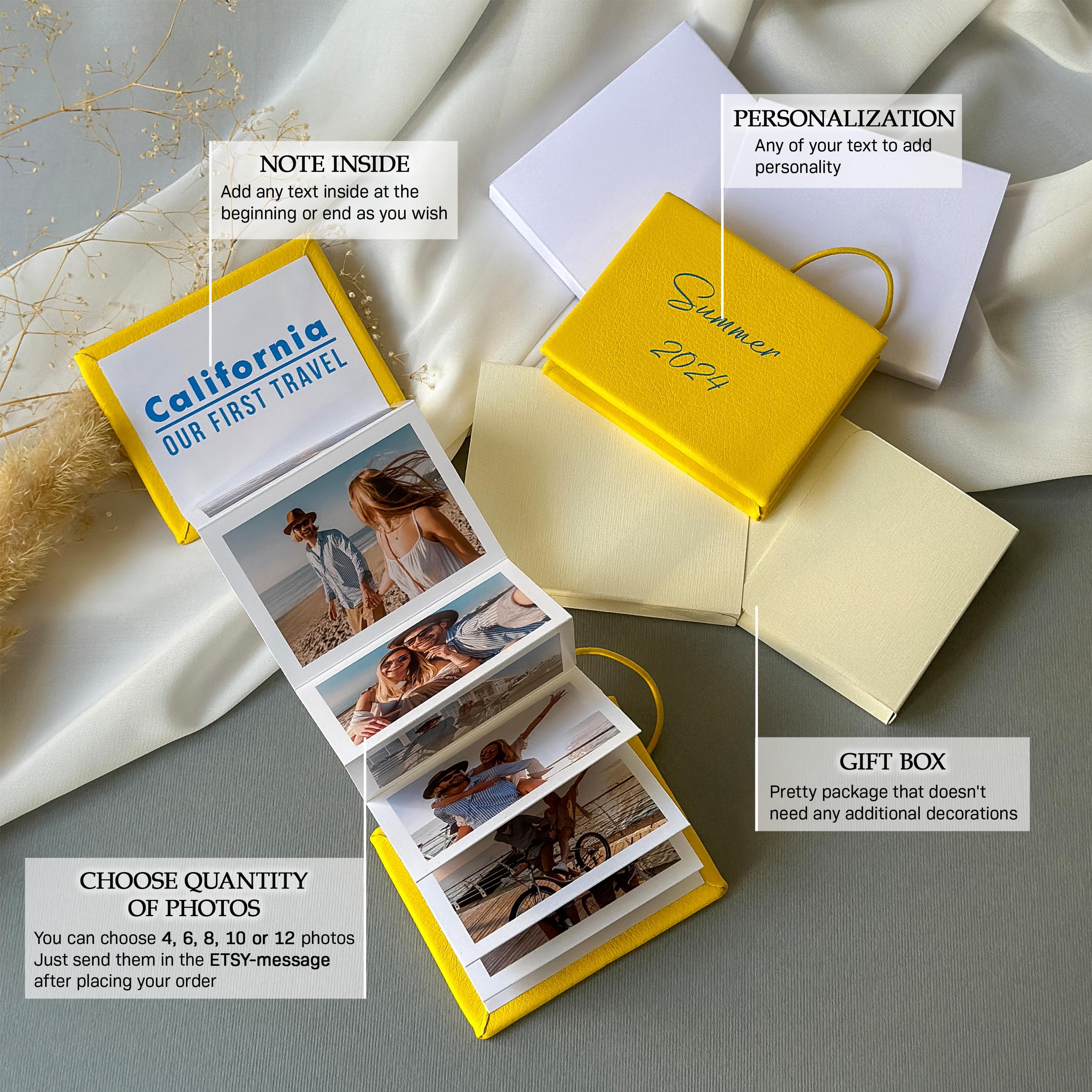 Personalized Couples Pull Out Photo Album Unique Gift Idea Custom ...