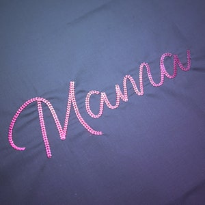 Bold Chain Stitch Font Embroidery Design - 6 Sizes (2" 2.5" 3" 3.5" 4 ...