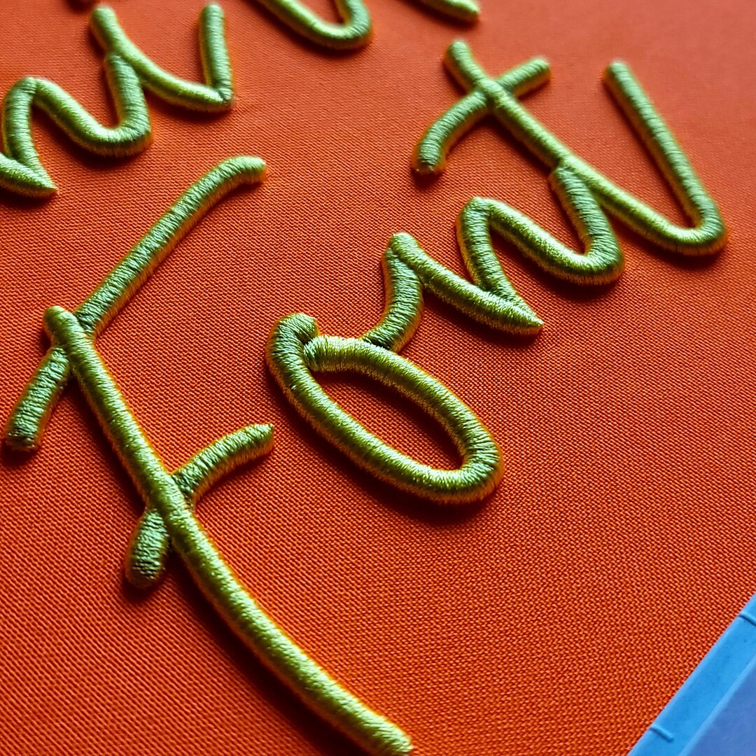 3D Puff FONT for Machine Embroidery 6 Sizes (2"-5") + BX Format ...