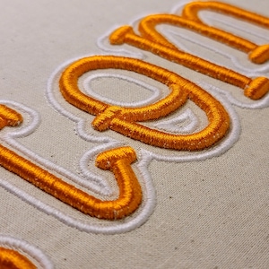 CUSTOM 3D Puff Machine Embroidery Design With Outline (1-2 Business ...