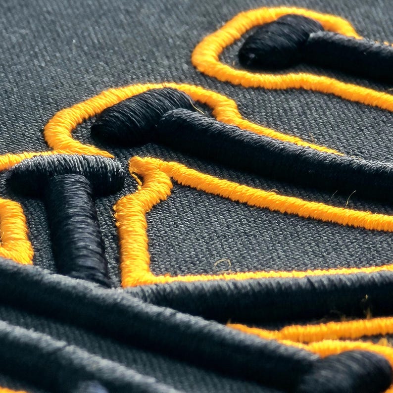 CUSTOM 3D Puff Machine Embroidery Design With Outline (1-2 Business ...