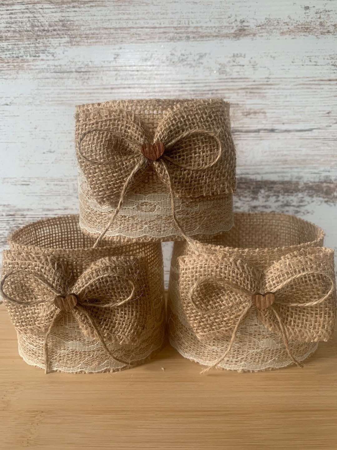 Rustic Wedding Decorations Burlap Mason Jar Centerpieces Wedding ...